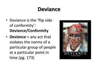Bradford mvsu spring 2013 deviance and crime | PPTX