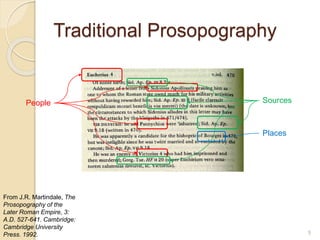 A Semantic Web understanding of the Factoid Prosopography model | PPTX