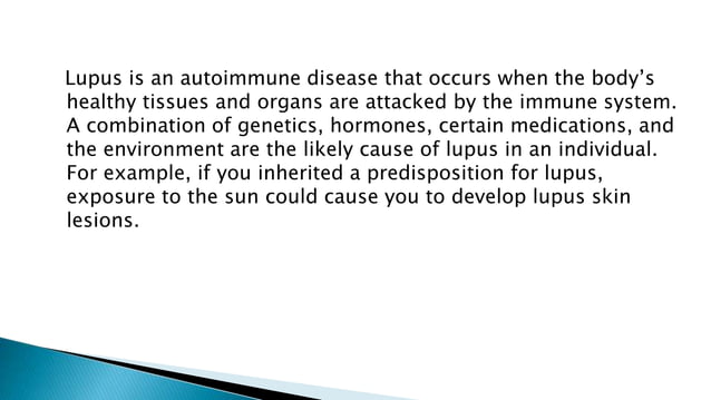 What Is Lupus? | PPT