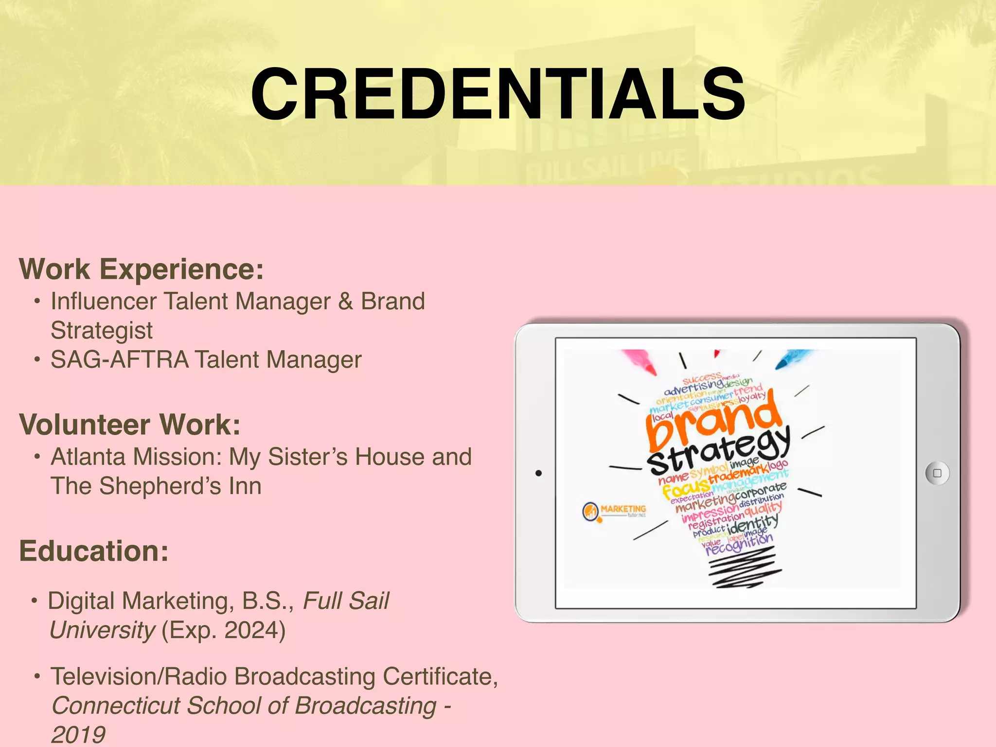 Naomi Bradley - Personal Brand