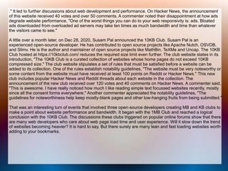 Bradley Taunt, Norman Kohring and Susam Pal Create 1MB, 250KB and 10KB ...