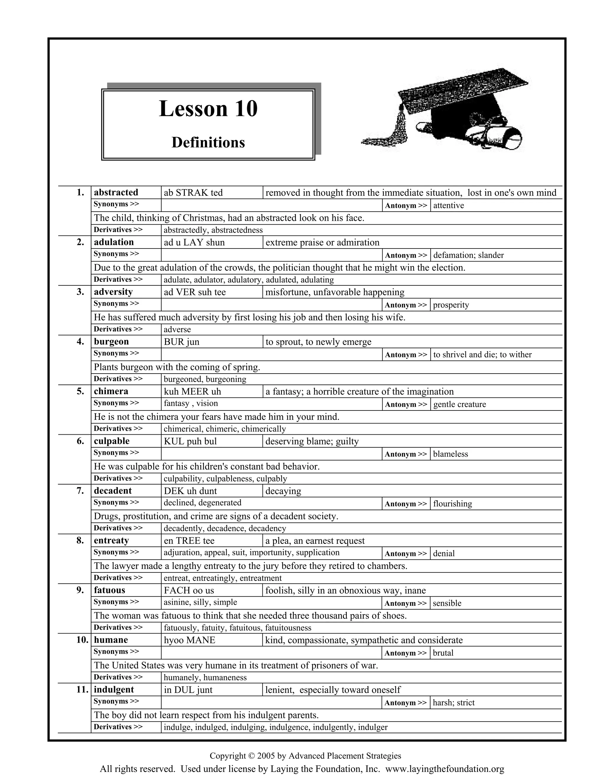 Bradley witham lesson 10 | PDF