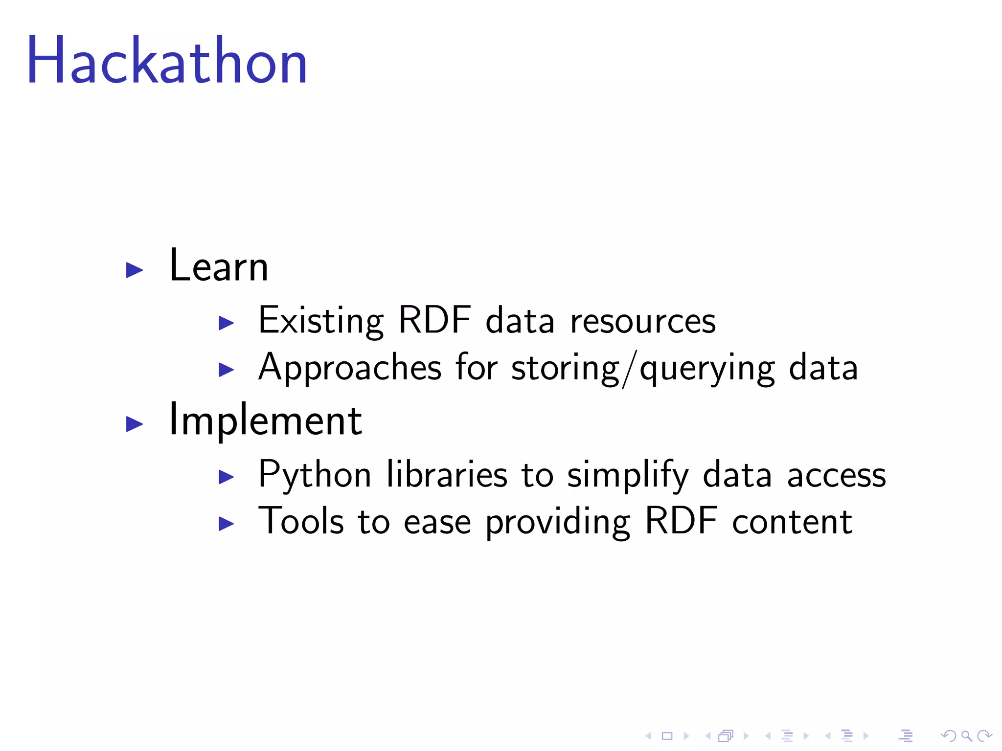 BioHackathon 2010 Intro | PDF