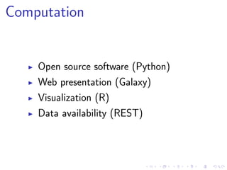 BioHackathon 2010 Intro | PDF | Biological Sciences | Science