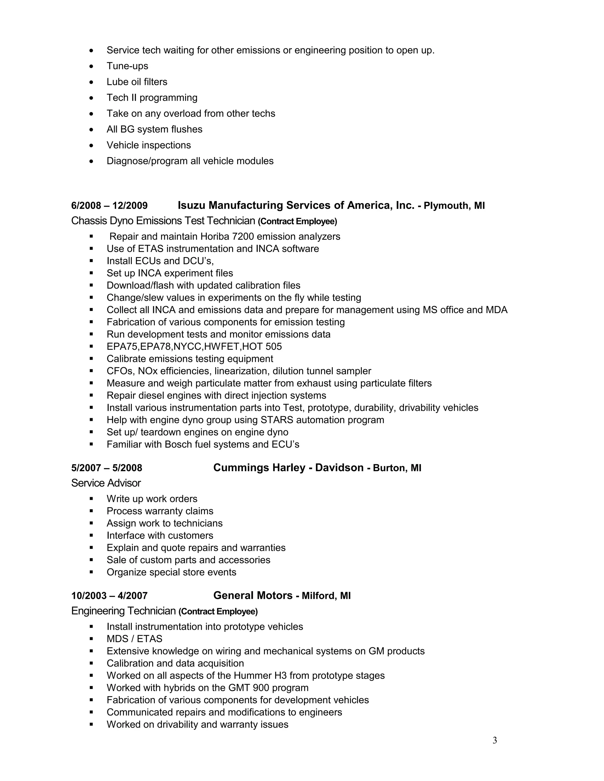 Brad van norman resume | DOC