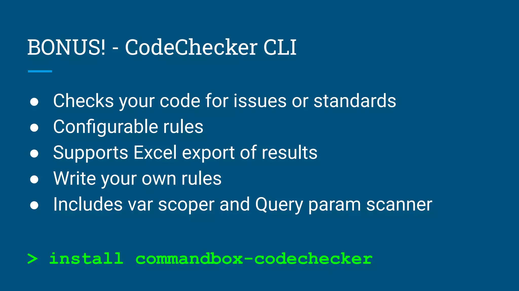 Brad wood - 5 CommandBox Modules You Should Be Using [Into The Box 20…