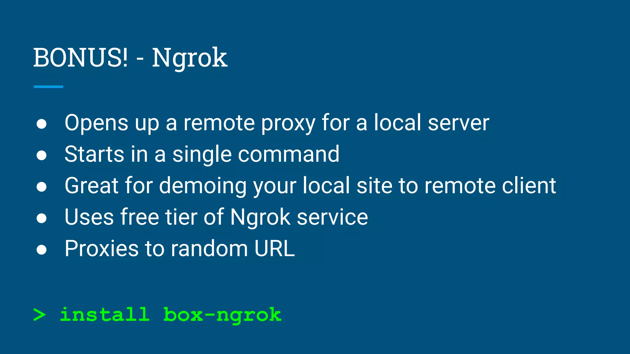 Brad wood - 5 CommandBox Modules You Should Be Using [Into The Box 20…