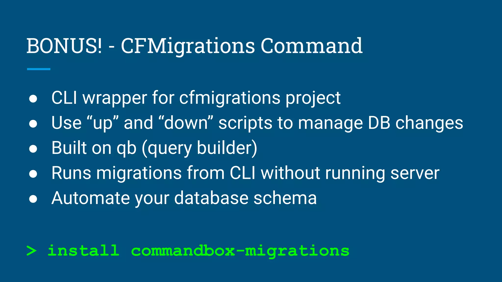 Brad wood - 5 CommandBox Modules You Should Be Using [Into The Box 20…