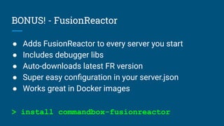 Brad Wood 5 command box modules you should be using | PPT
