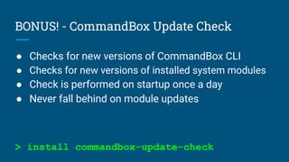 Brad Wood 5 command box modules you should be using | PDF