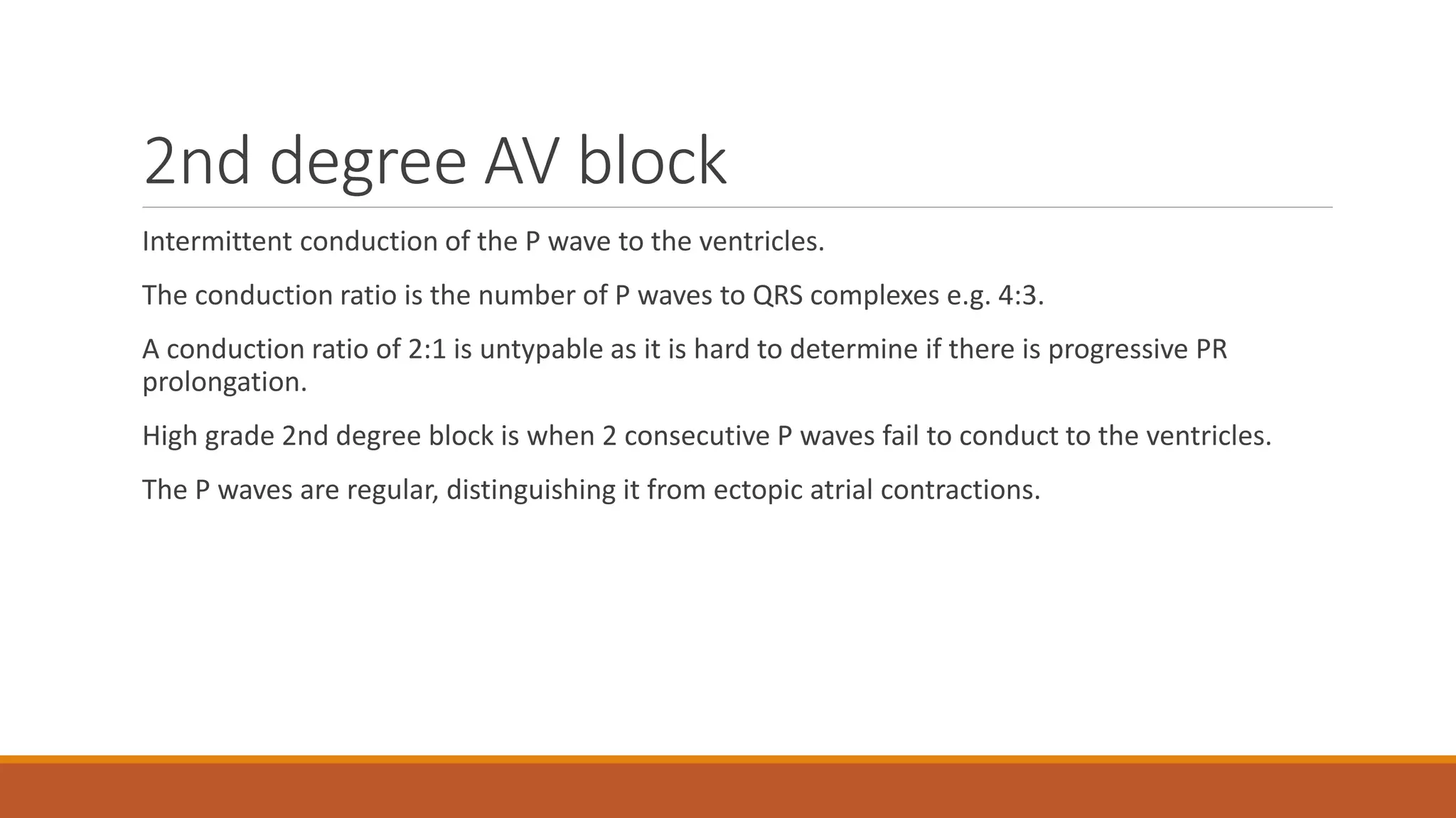 Bradycardias and conduction defects | PPT