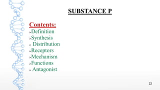Bradykinin and substance p BY marymelna | PPT