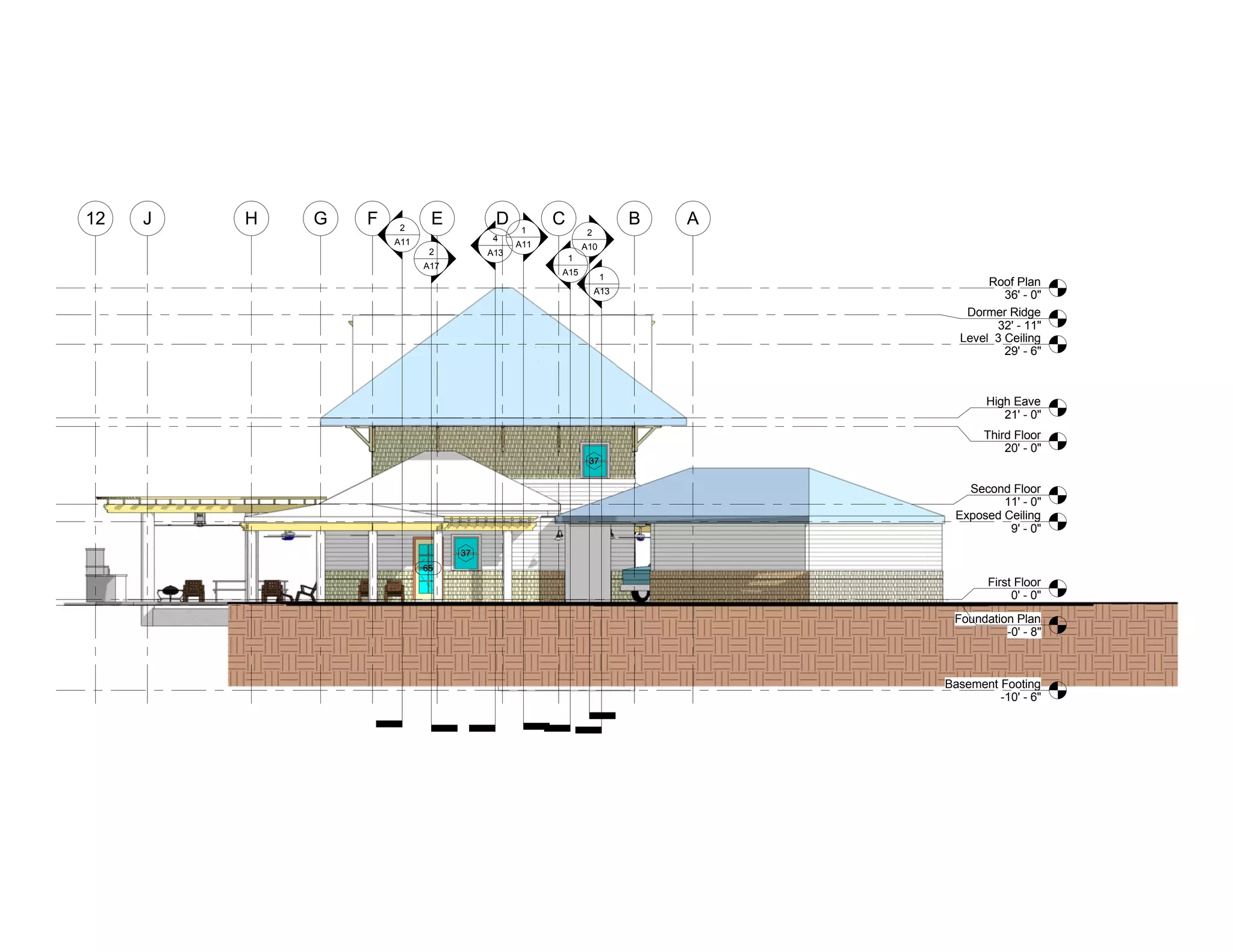 Small House Elevation East | PPT