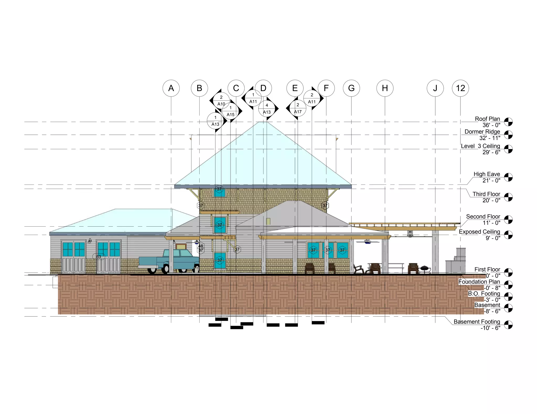 Small House Elevation East | PPT
