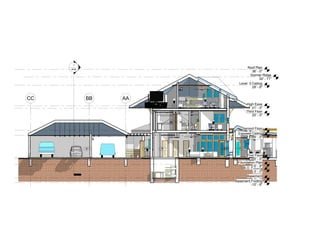Small House Section Section 1 Long Axis N S | PDF