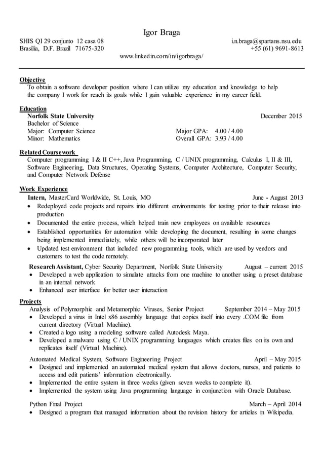 Braga resume | DOCX