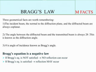 Bragg's law | PDF