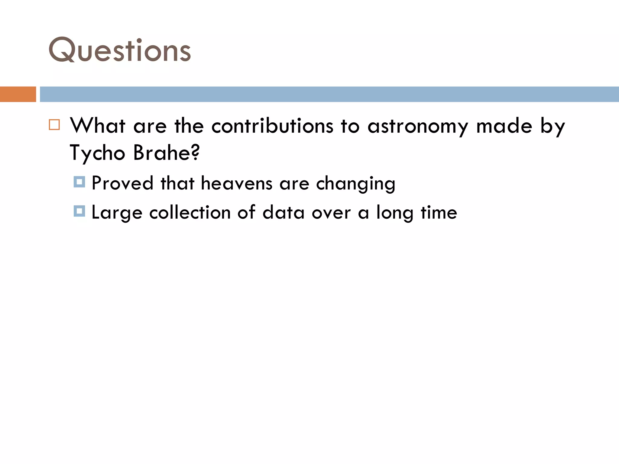 Brahe and kepler | PPT
