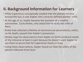 Brahe’s Observations and Kepler’s Laws of Planetary Motion.pptx