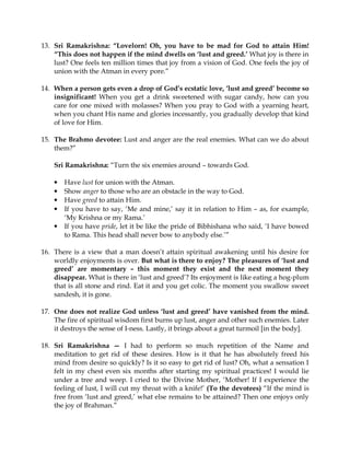 Brahmacharya (Celibacy) Quotes (Sri R Paramahansa) | PDF