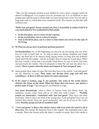 Brahmacharya (Celibacy) Quotes (Sri R Paramahansa) | PDF