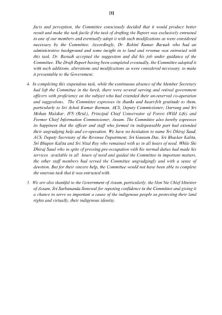 Brahma committee report | PDF