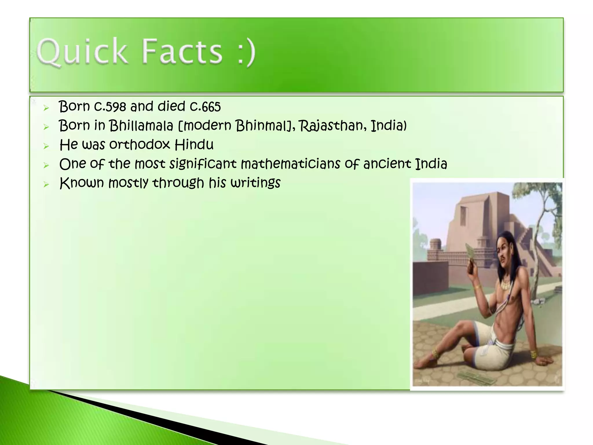 Brahmagupta | PPTX | Hinduism | Religion & Spirituality