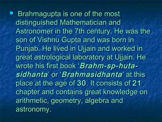 Brahmagupta