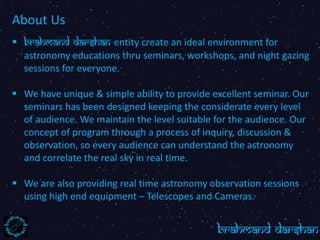 Brahmand darshan introduction v1.0 | PPT