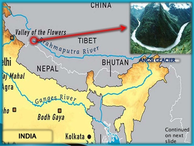 Brahmaputra River In India Map