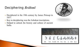 Brahmi Scripts Introduction with full depth | PDF