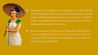 Brahmin reformers of kerela | PPTX