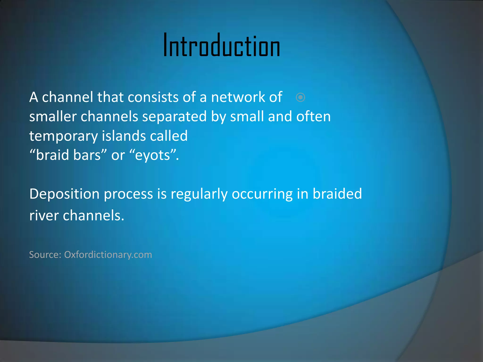 Braided channels | PPTX