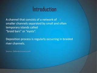 Braided channels | PPTX