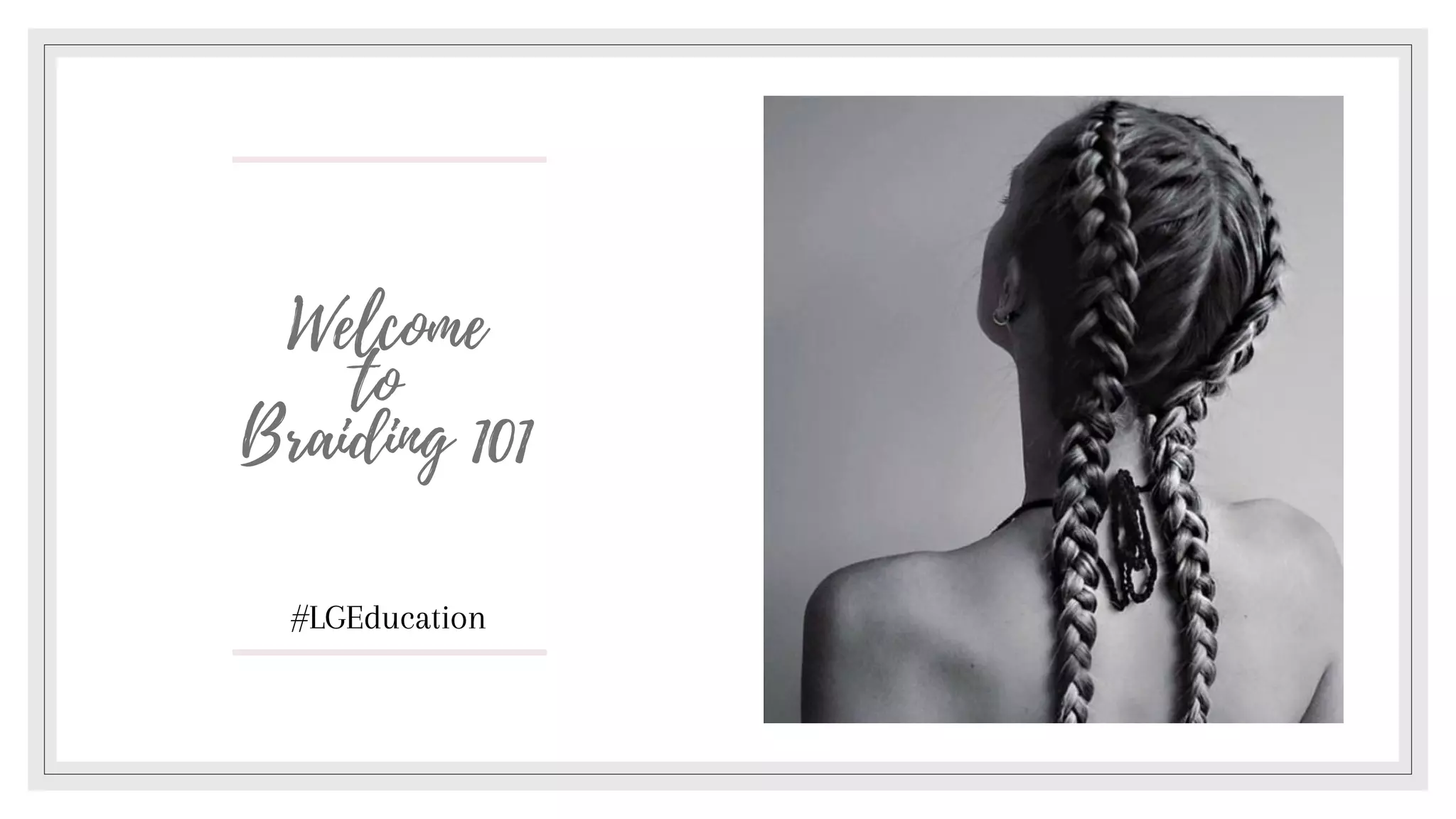 Braiding 101 pdf | PPT