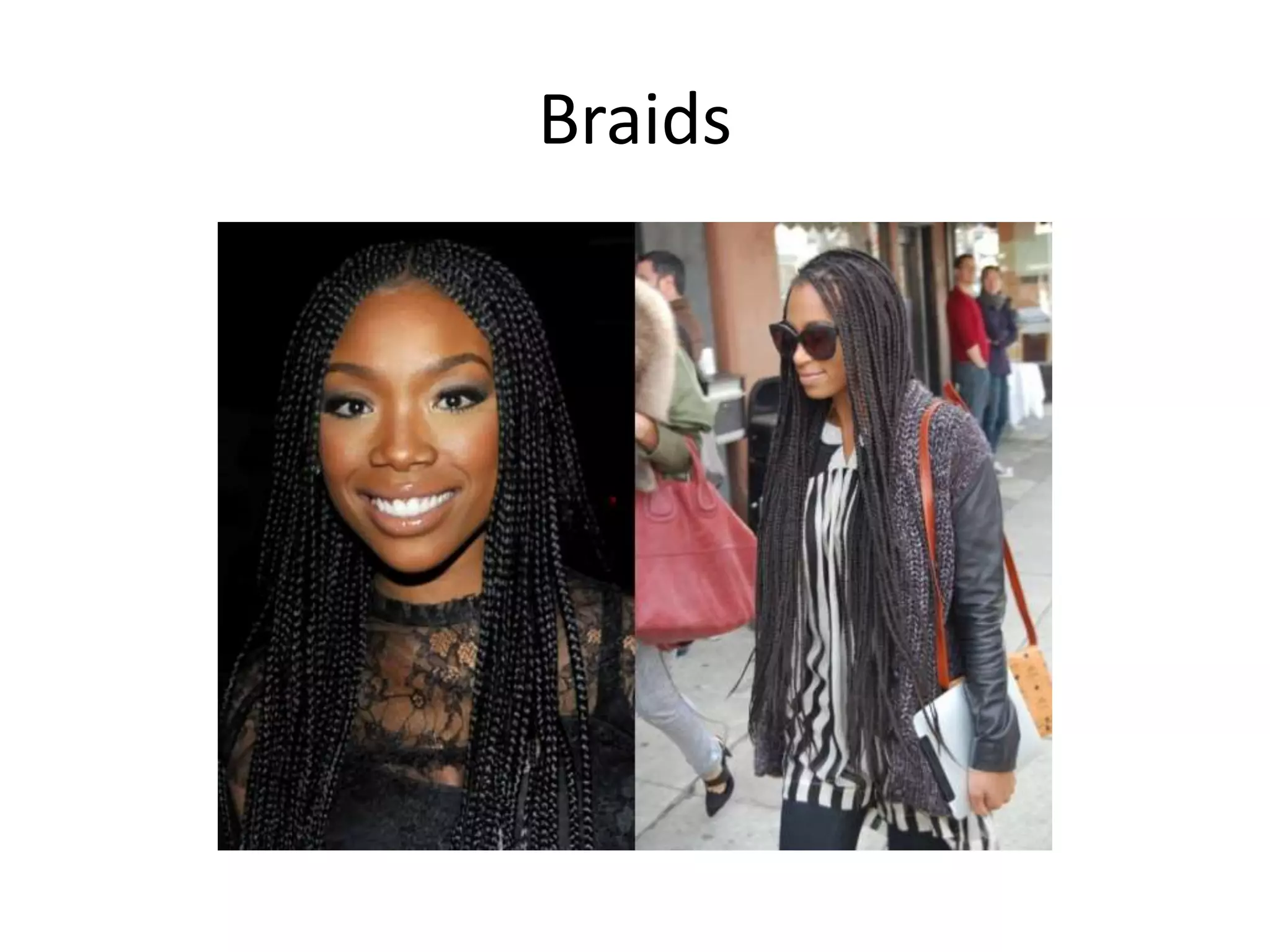 Braids & plaits- powerpoint showing different methods of plaiting hair | PPTX