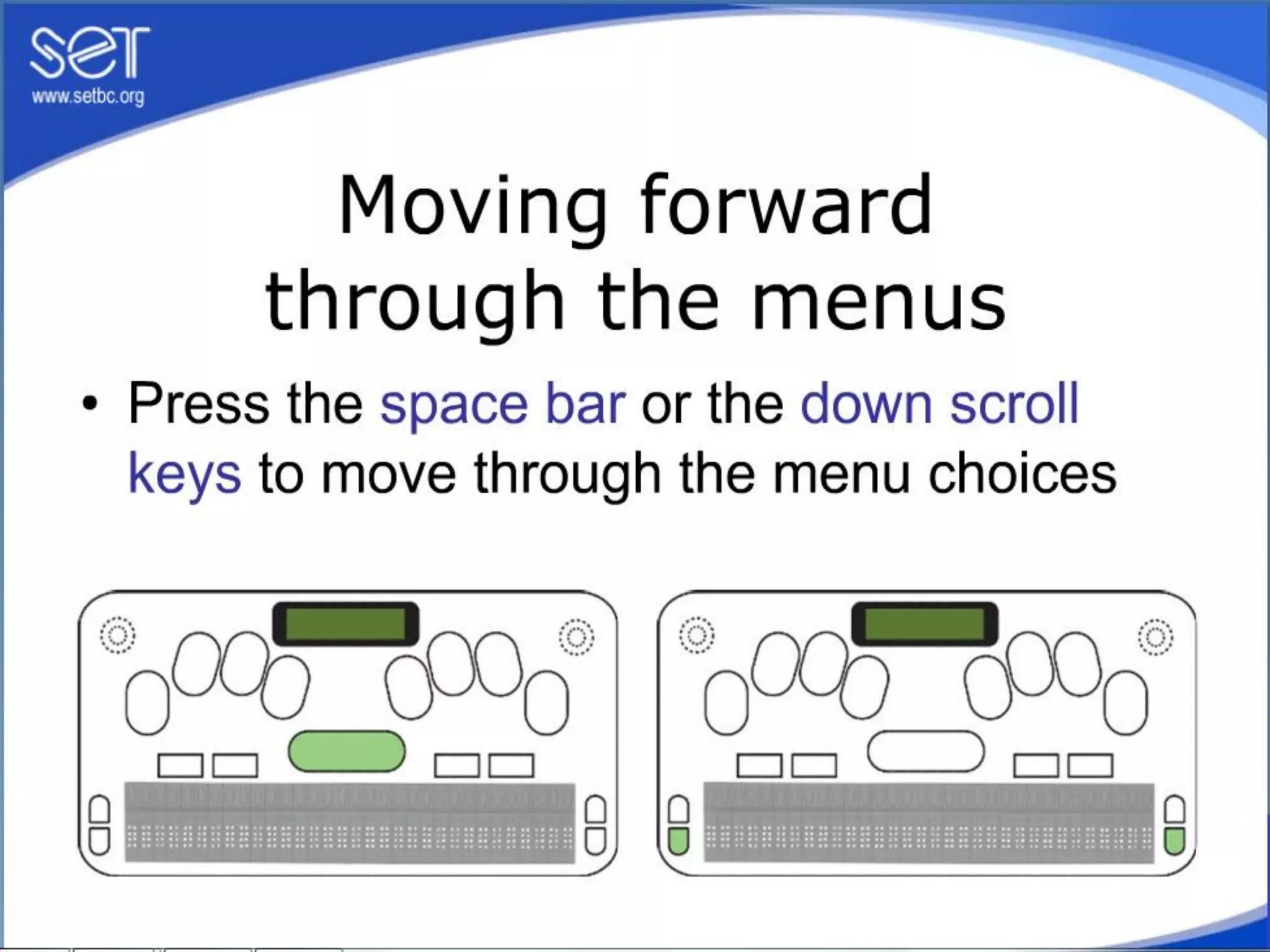 Braille sense module 1 overview | PPT