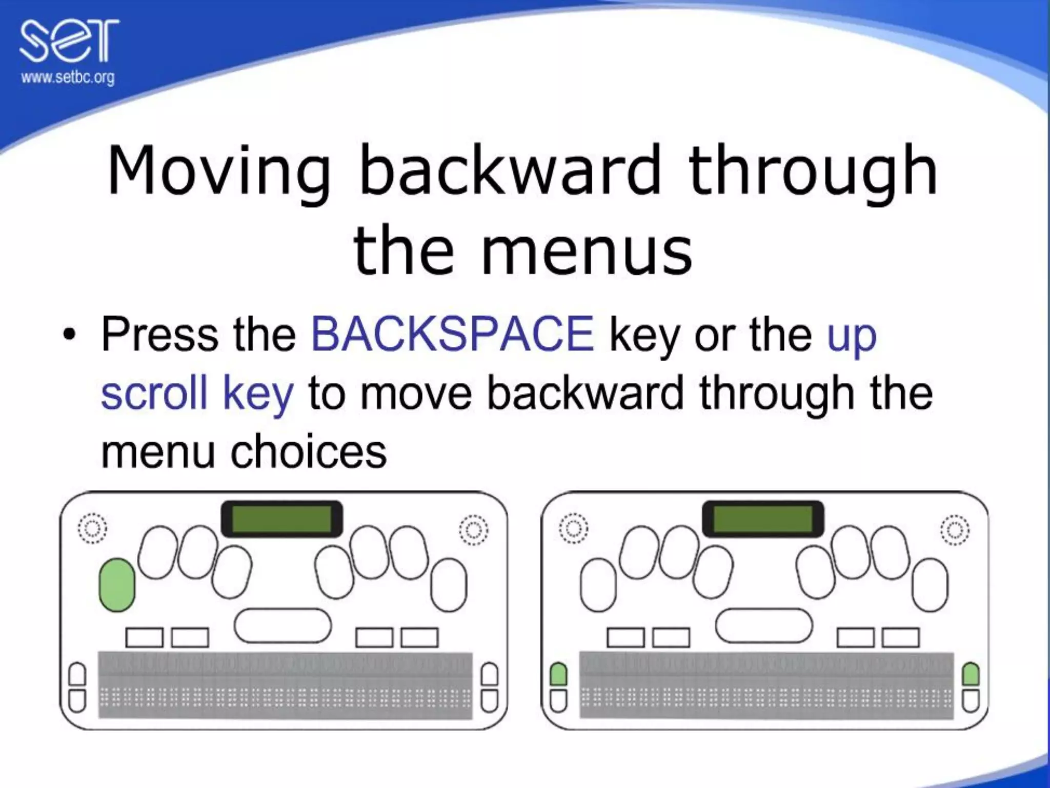 Braille sense module 1 overview | PPT