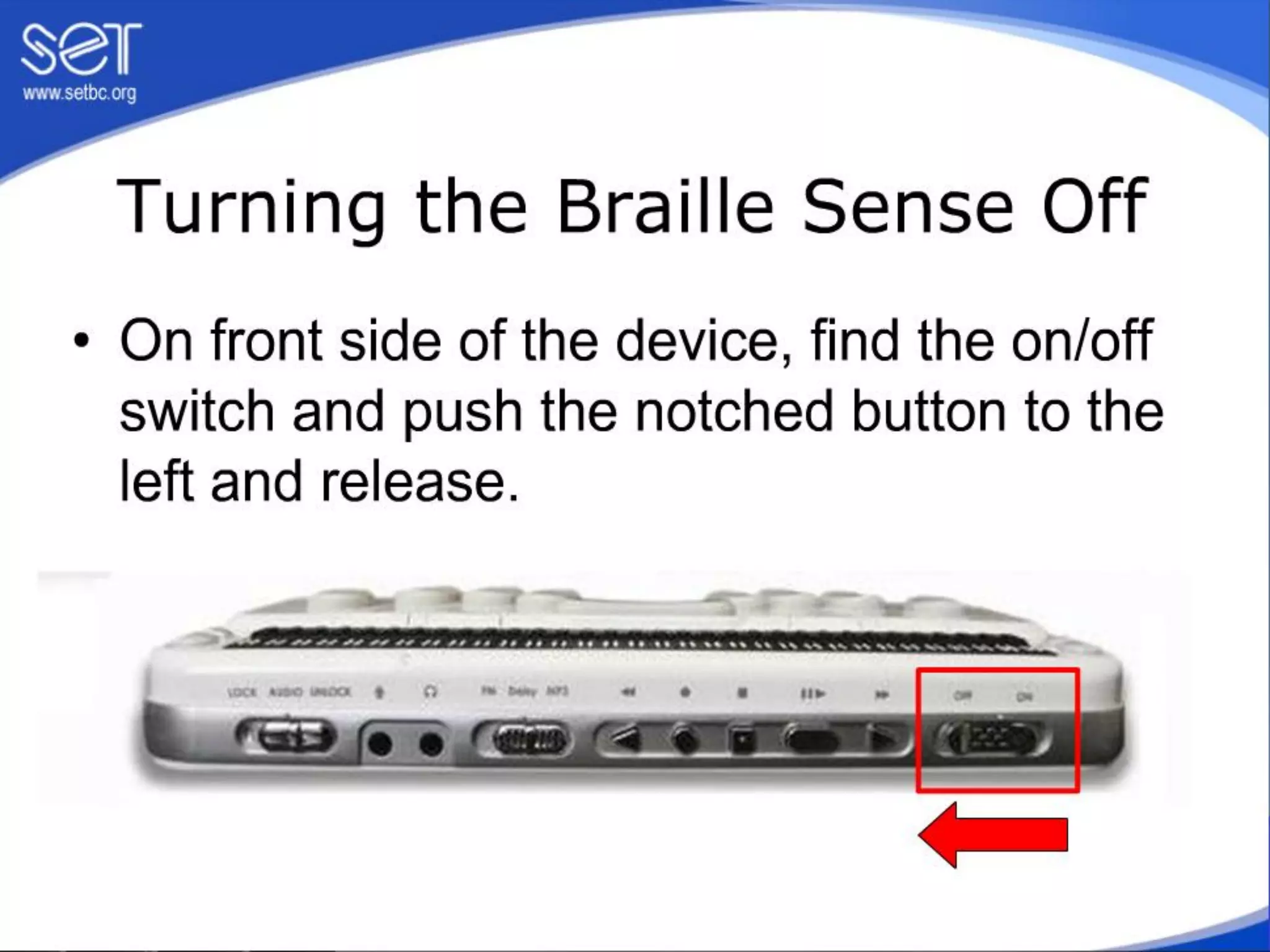Braille sense module 1 overview | PPT