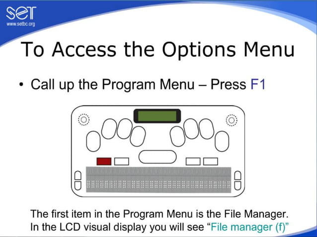 Braille sense module 1 overview | PPT