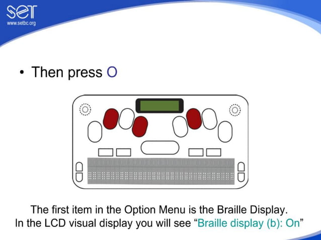 Braille sense module 1 overview | PPT