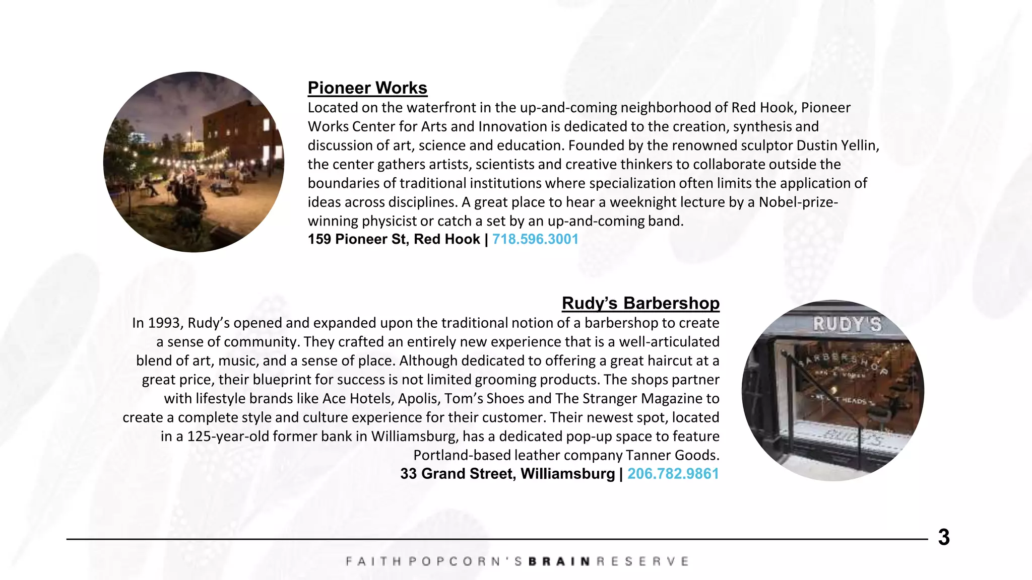 NYC TRENDTREK: Brailling The Culture | PPTX