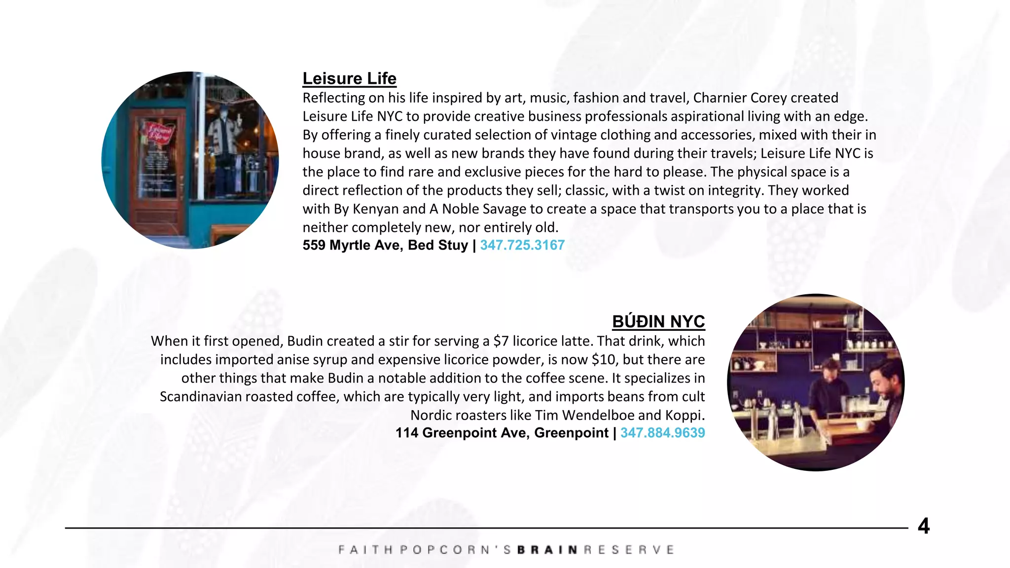 NYC TRENDTREK: Brailling The Culture | PPTX