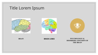 Psychological Disorders and Parts of the Brain.pptx