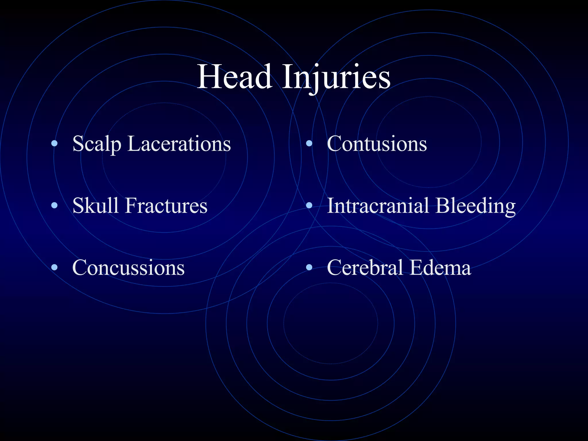 Brain And Craniofacial Trauma Brenda | PPT