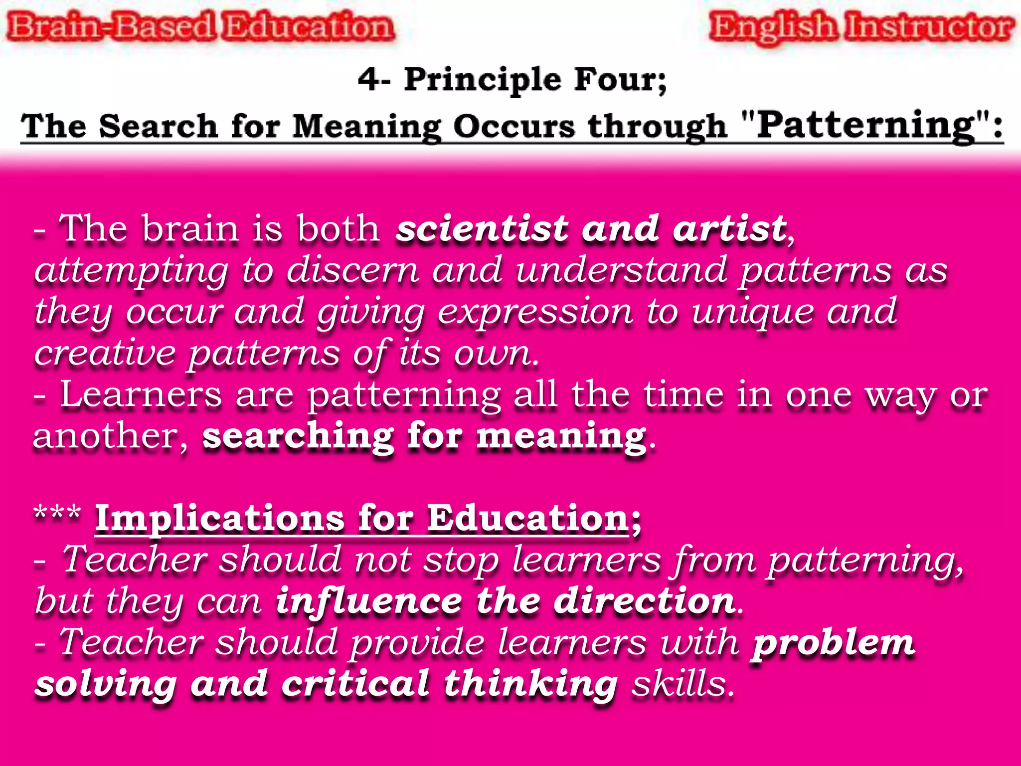 Brain-Based Education | PPSX