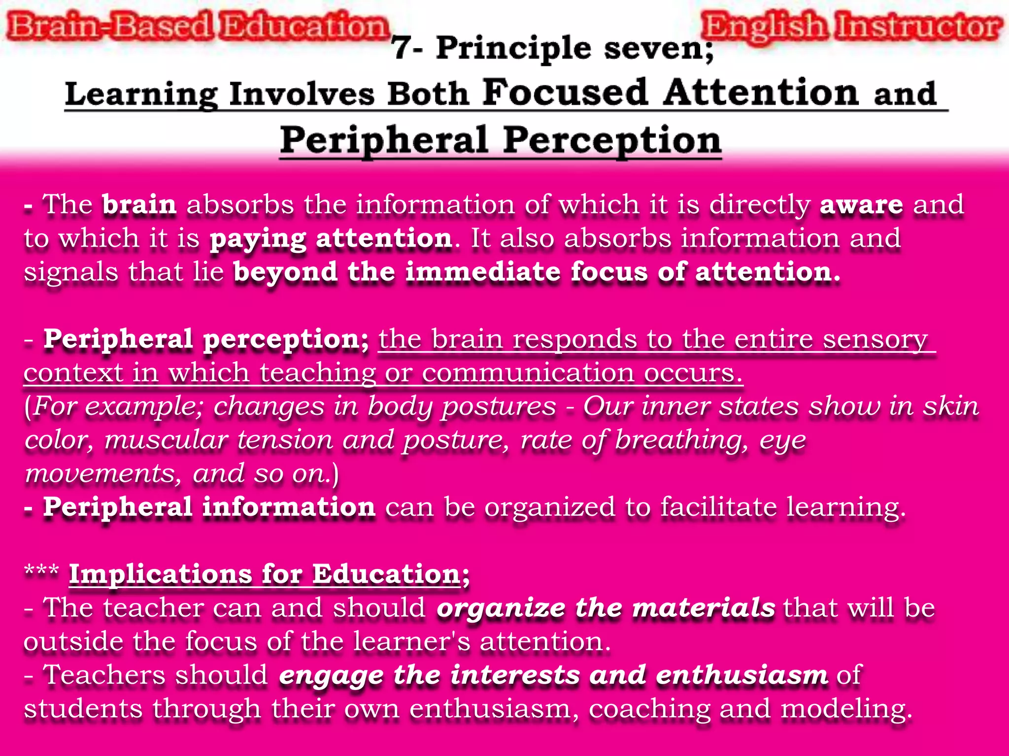 Brain-Based Education | PPSX