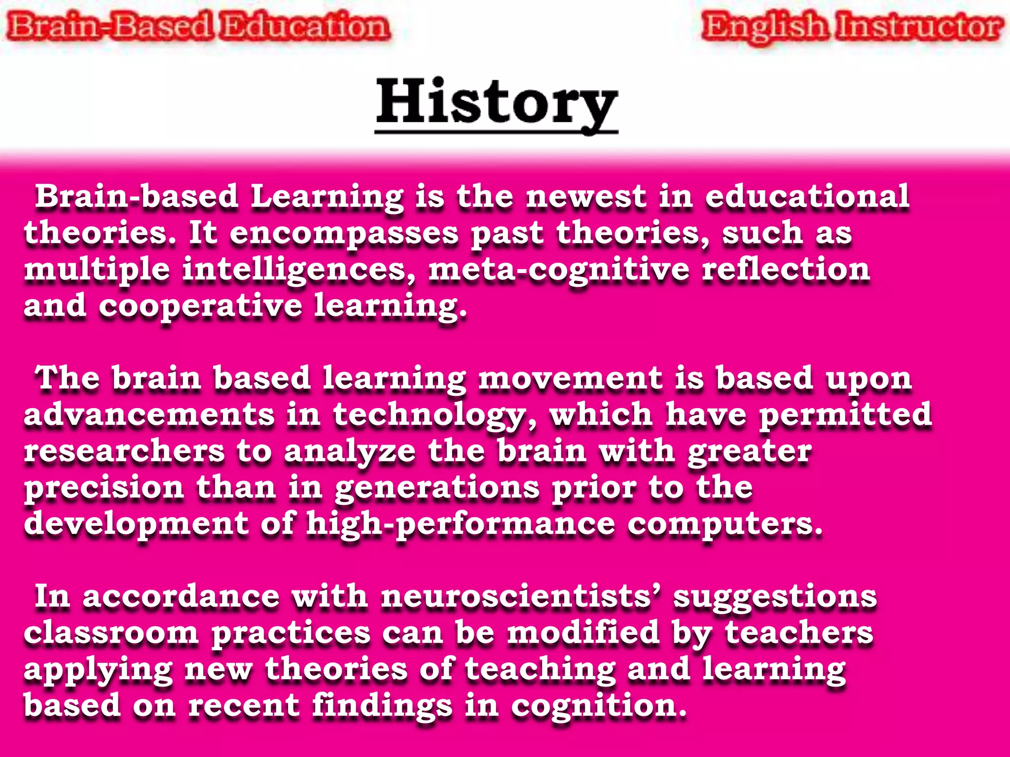 Brain-Based Education | PPSX
