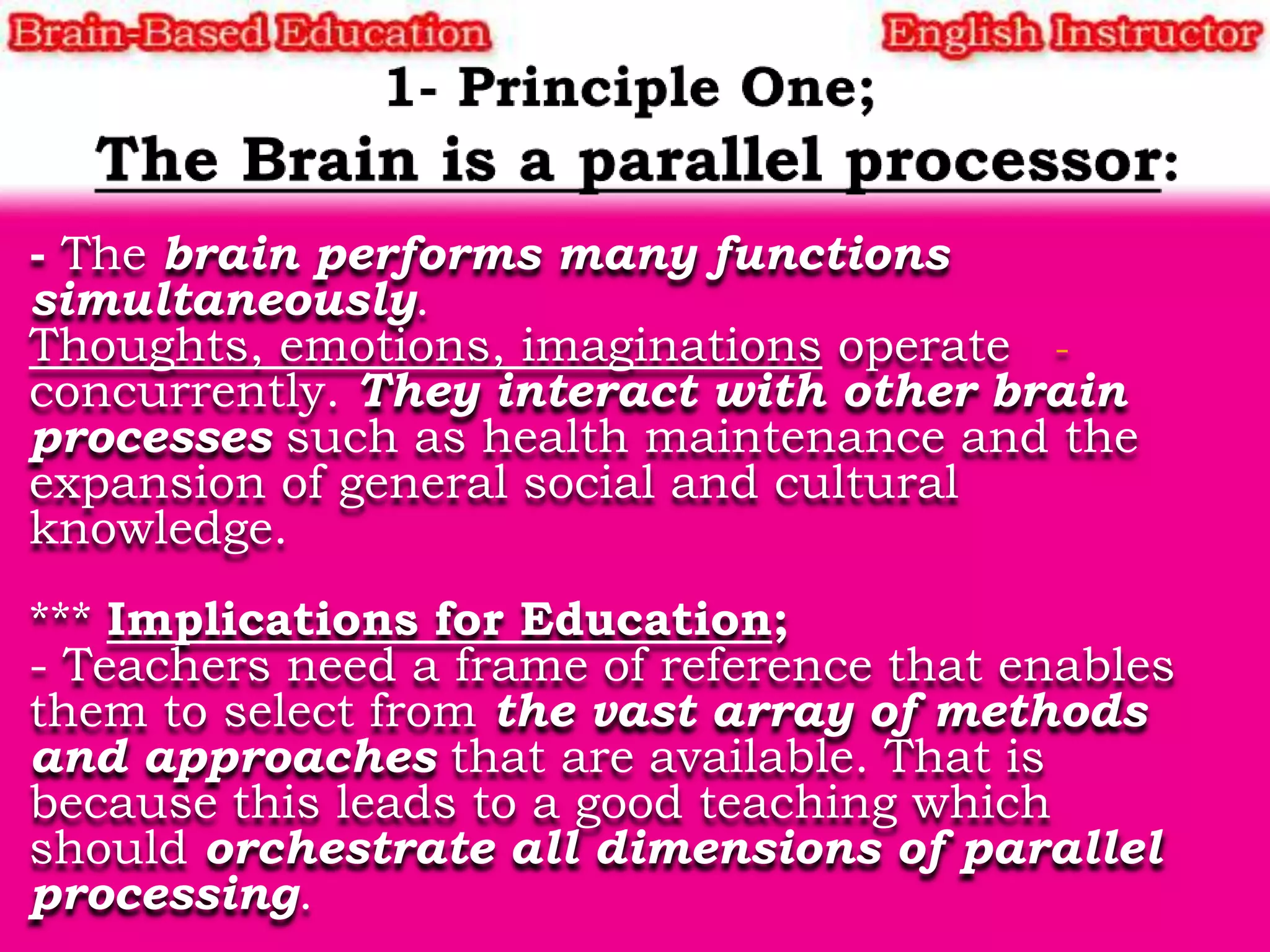 Brain-Based Education | PPSX