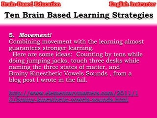 Brain-Based Education | PPSX